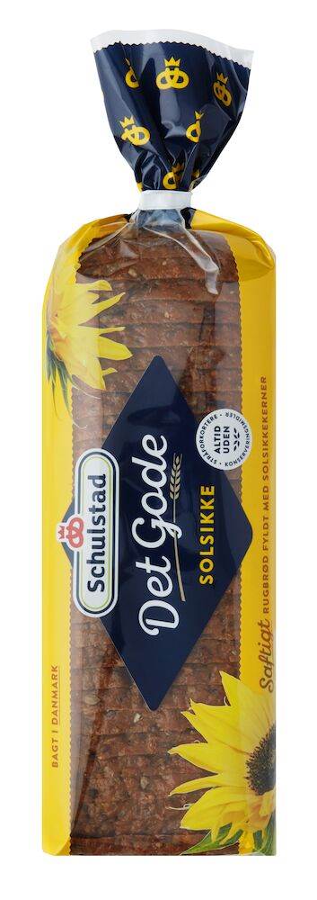 Det Gode Solsikkerugbrød 950 g | Schulstad